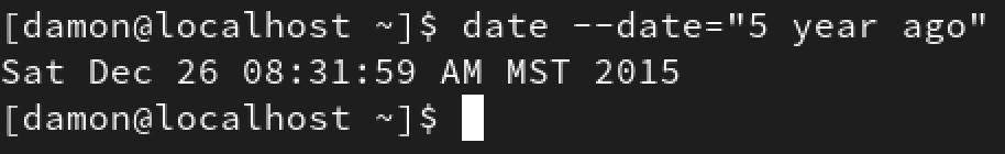 Formatting tricks for the Linux date command